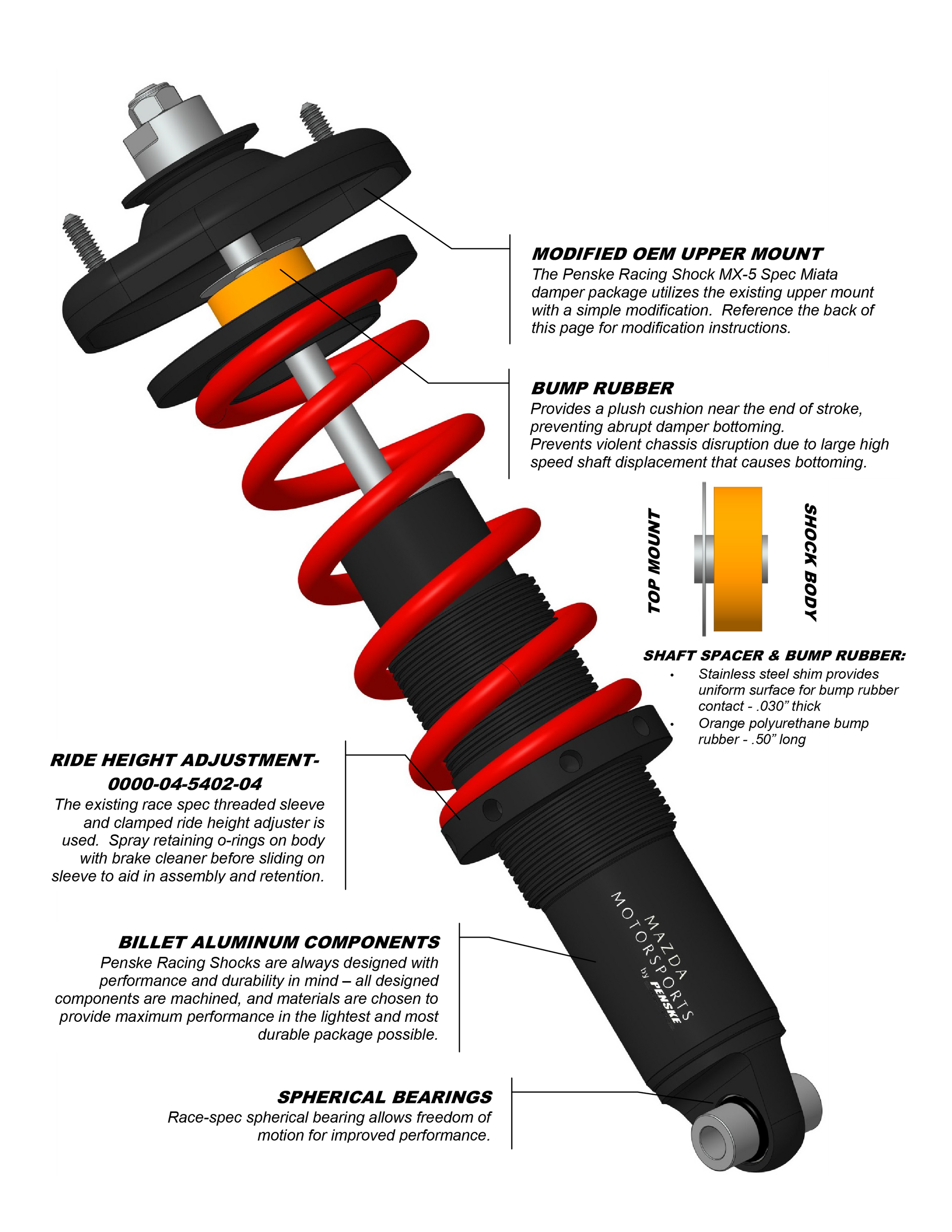 Penske Spec Miata Suspension Package – Garage 56 Engineering
